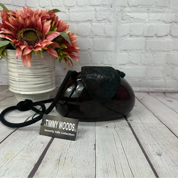 Timmy Woods | Bags | Vintage Timmy Woods Beverly Hills Acacia Wood ...